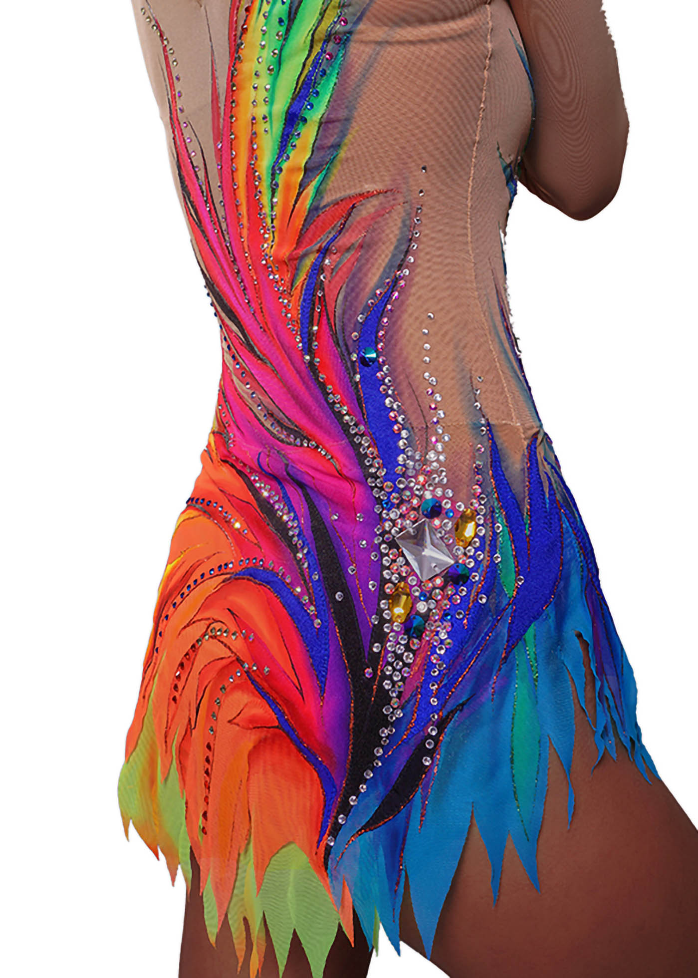 Купальник для художественной гимнастики Дом восходящего солнца — купить в интернет магазине