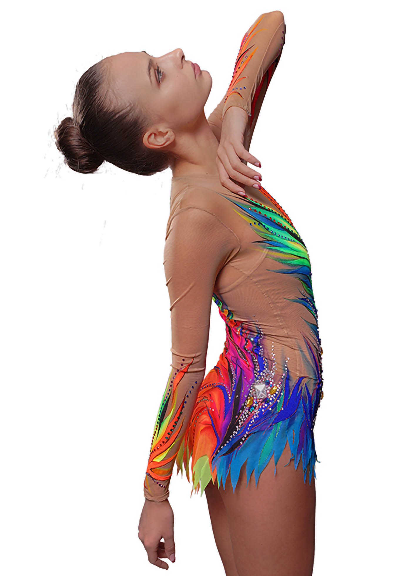 Купальник для художественной гимнастики Дом восходящего солнца — купить в интернет магазине