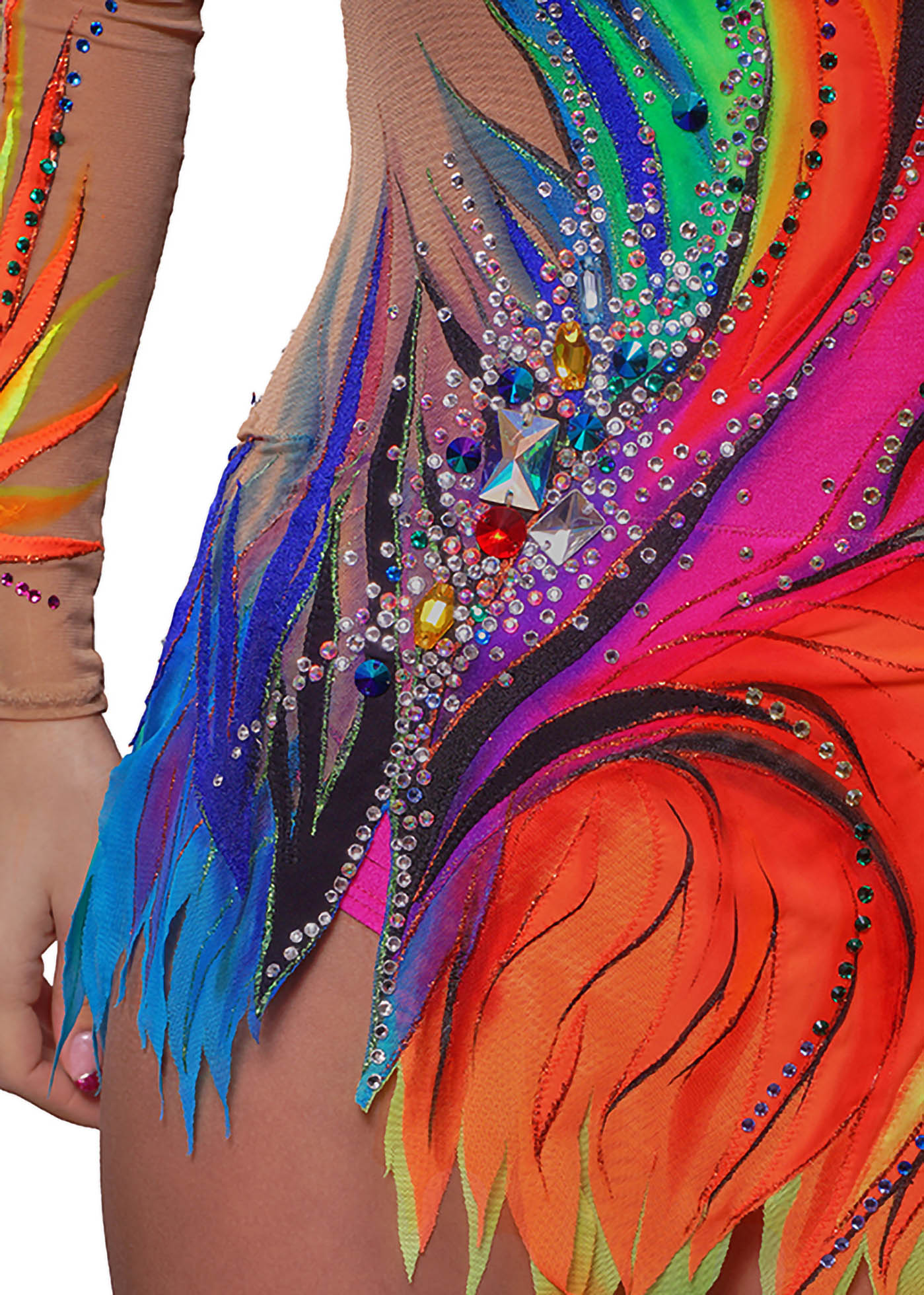 Купальник для художественной гимнастики Дом восходящего солнца — купить в интернет магазине